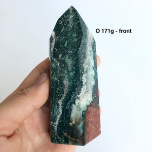 Judy's Jasper / Eye of the Storm TOWERS point / Bahia | Etsy