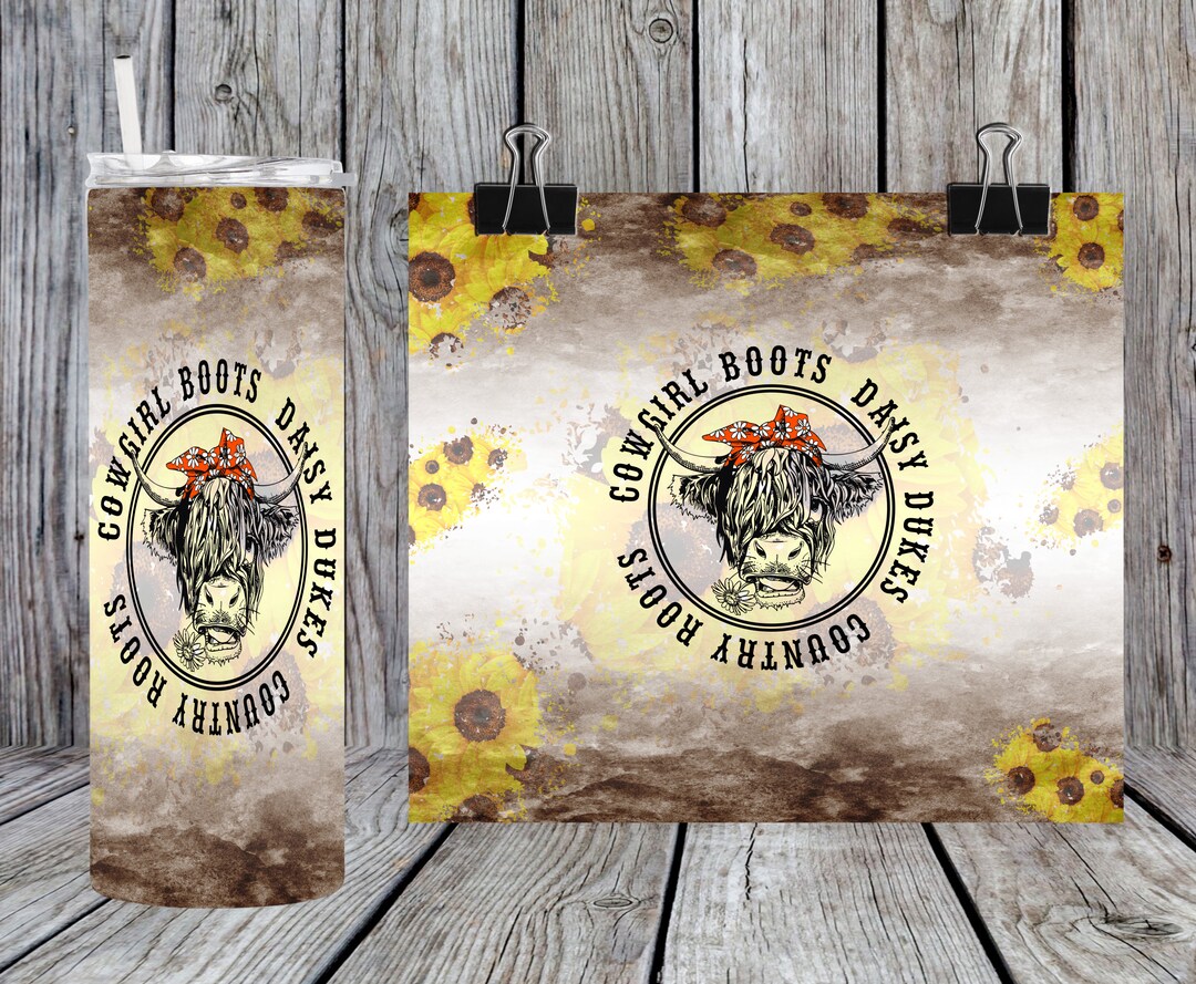Cowgirl Boots, Daisy Dukes, Country Roots Tumbler - Etsy