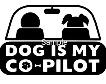 Dog is My Co Pilot - Etsy