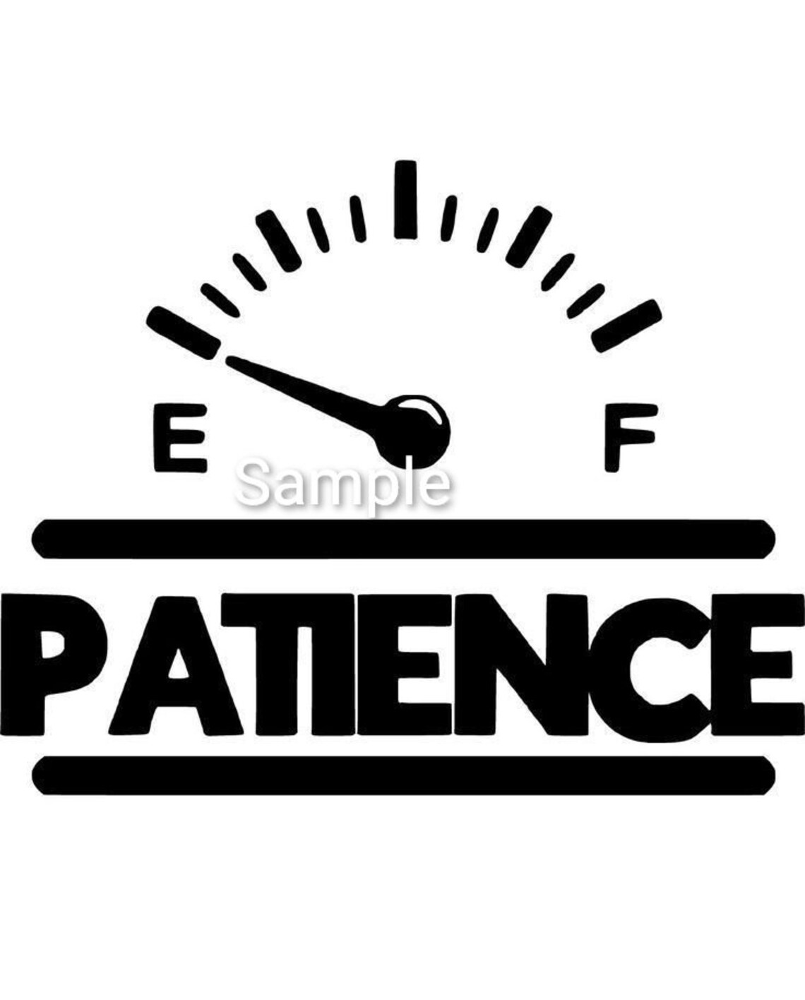 Patience Empty Svg Jpg Dxf and Png Files Digital INSTANT - Etsy