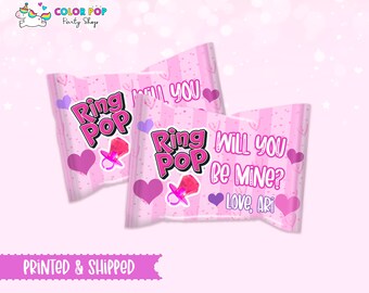 Ring Pop Custom Wrapper - Etsy