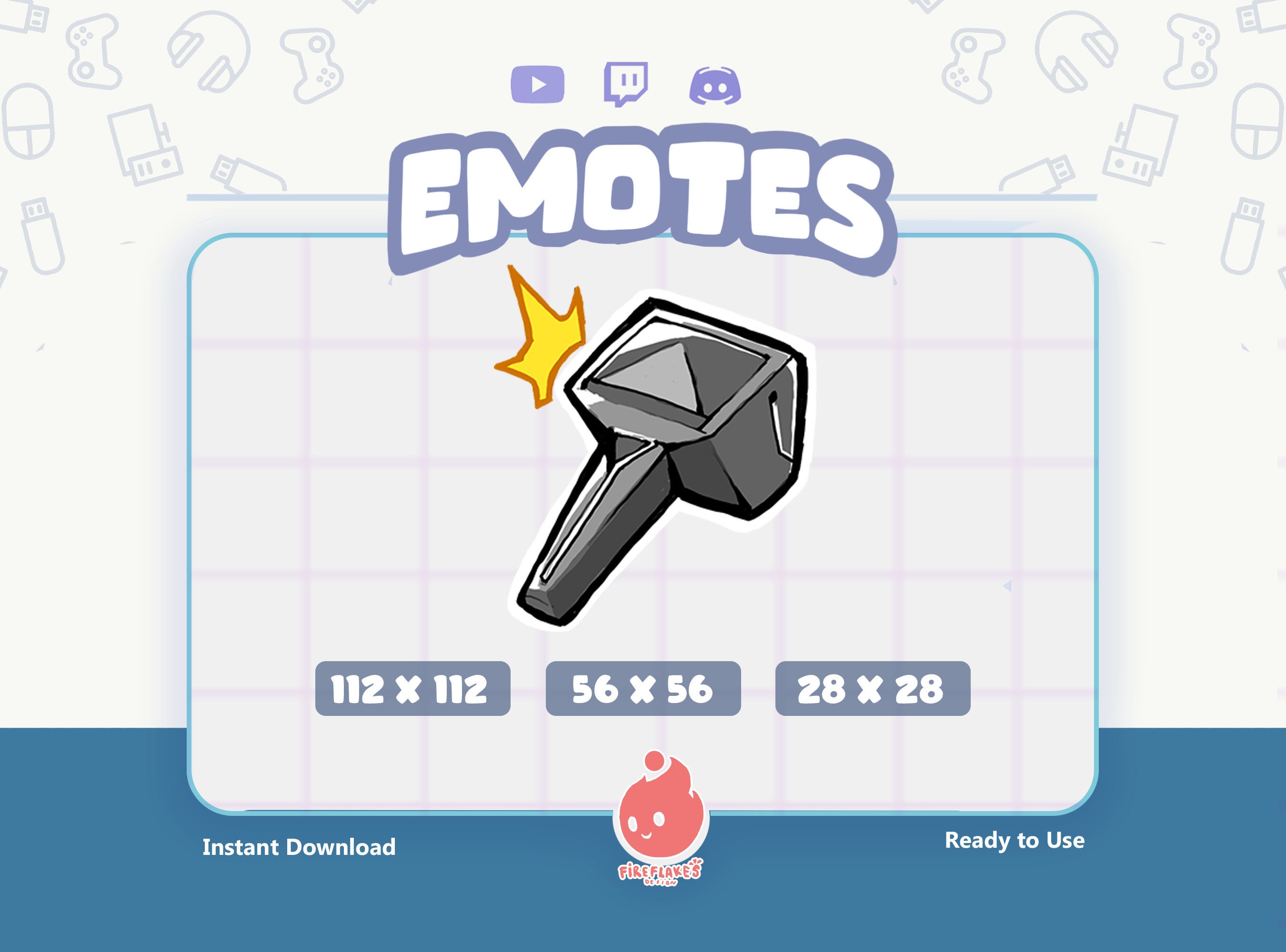 Twitch Emote / Valorant Defuse Tool Emotes / Funny Meme / Chibi / Cute ...