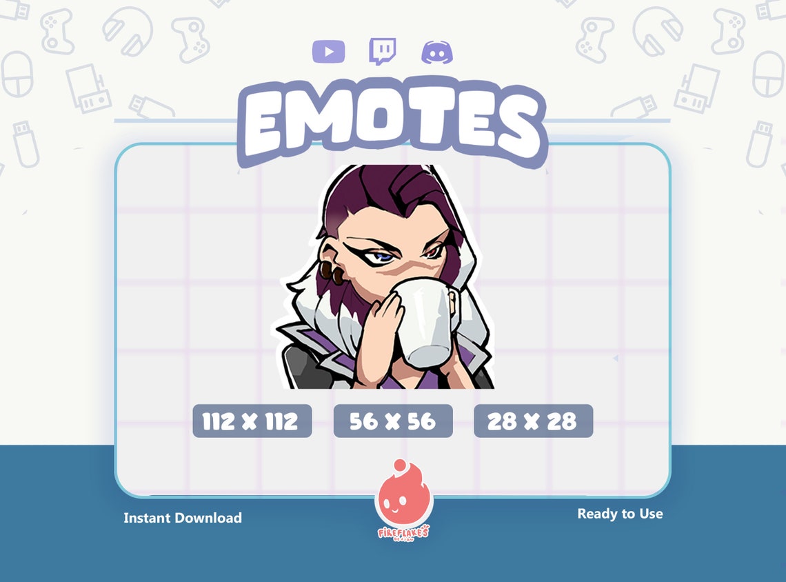 Twitch Emote / Fade Sip / Watching / Drinking Emotes / Funny Meme ...