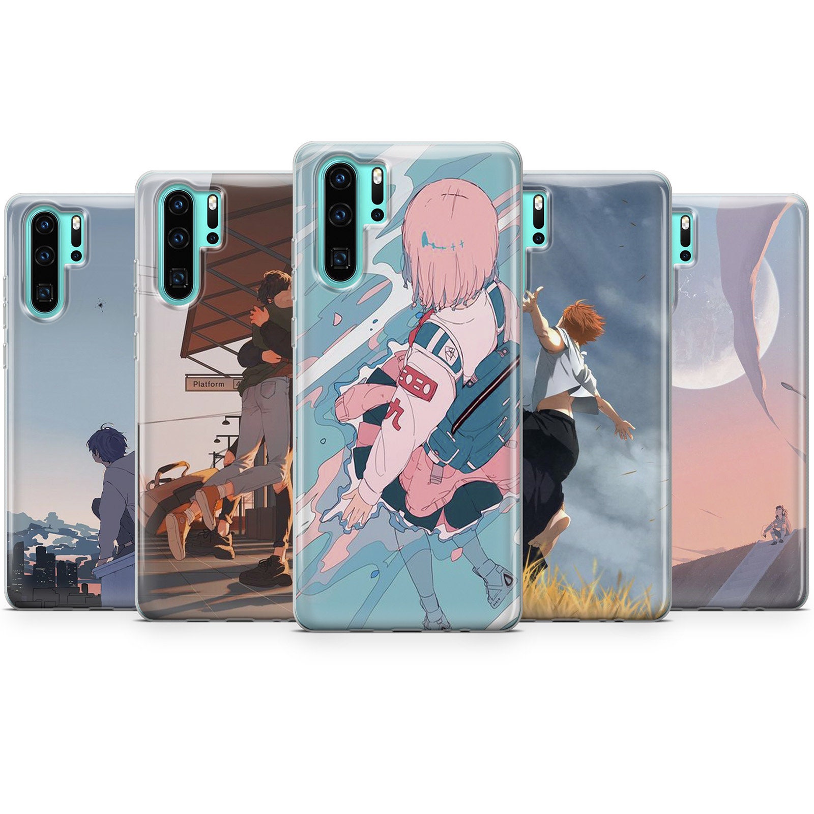 Anime art aesthetic on your Phone Case for iPhone 12 12mini | Etsy