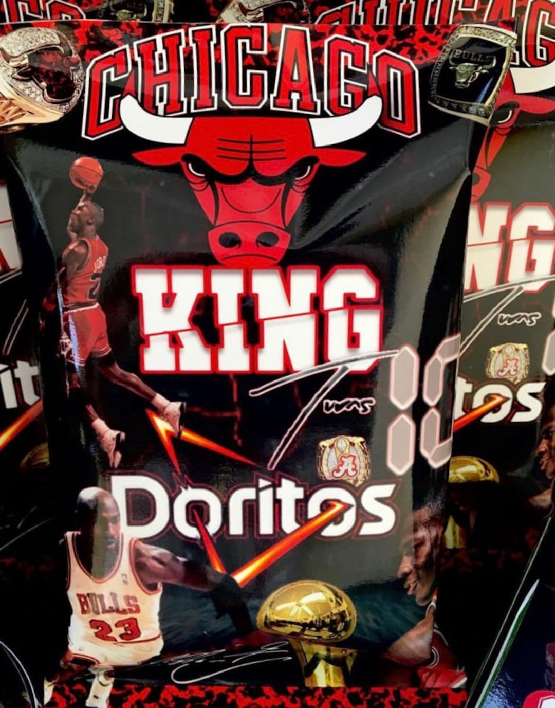 Chicago Bulls Theme Party Package - Etsy