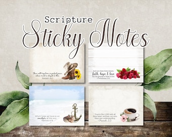 Scripture Sticky Notes - Etsy