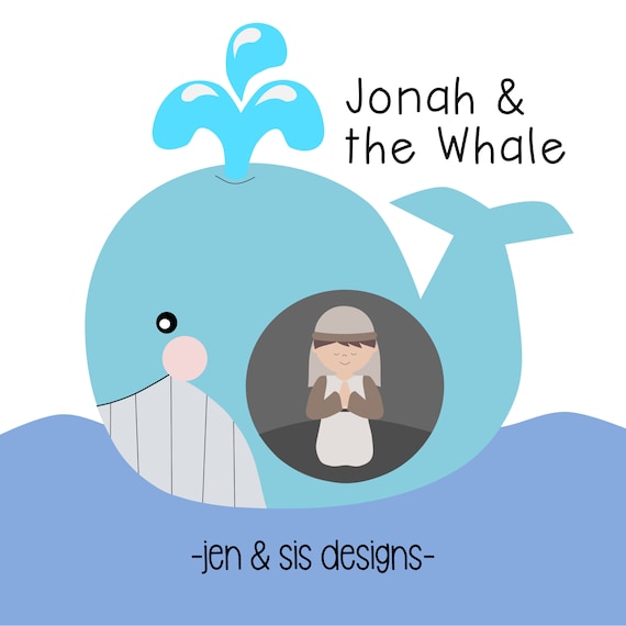 Jonah And The Whale Clipart
