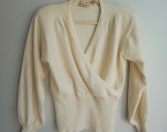 Angora Sweater Vintage | Etsy