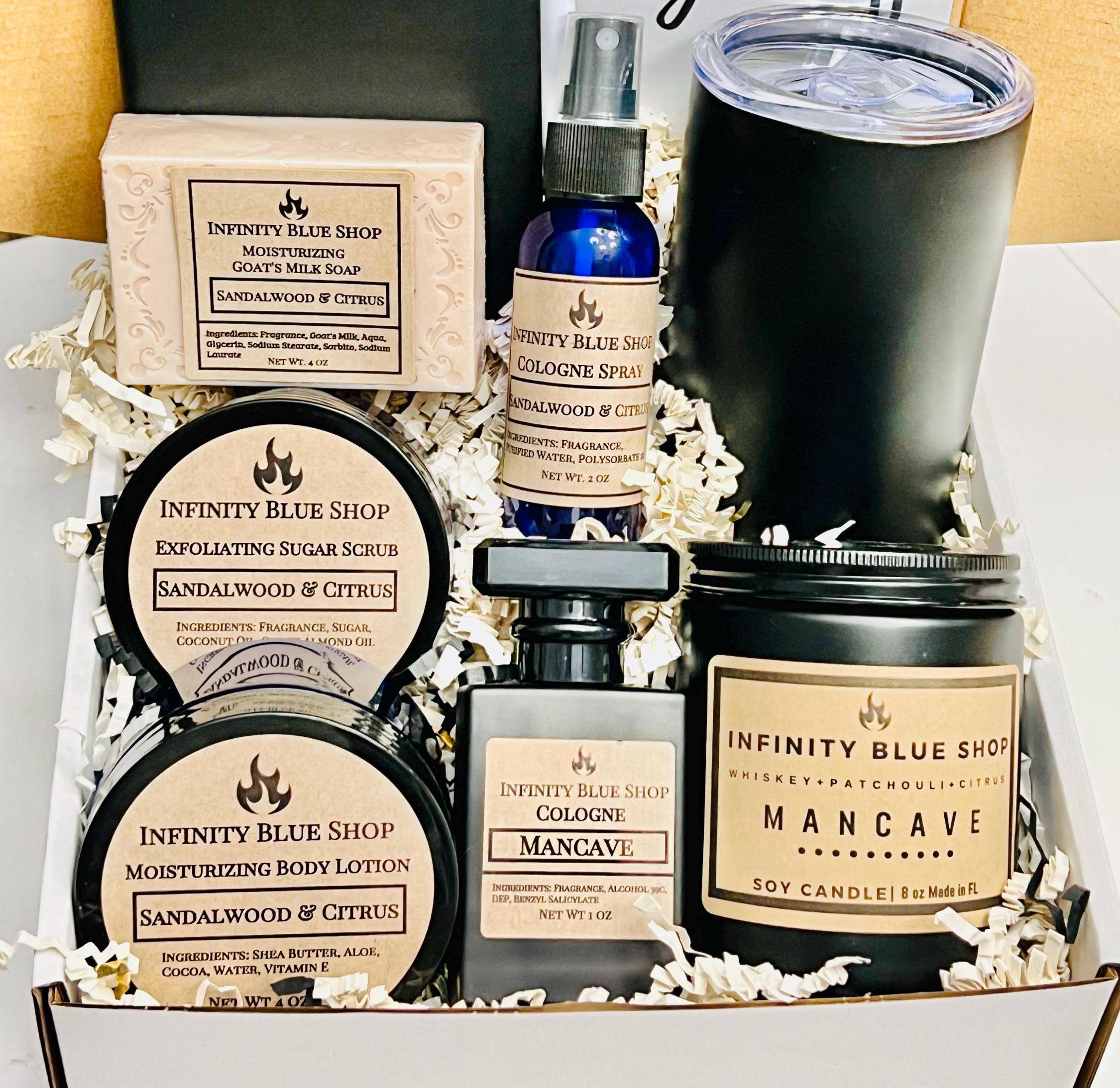 Men's Cologne Gift Set, Deluxe Men's Gift Box, Men's Holiday Gift ...
