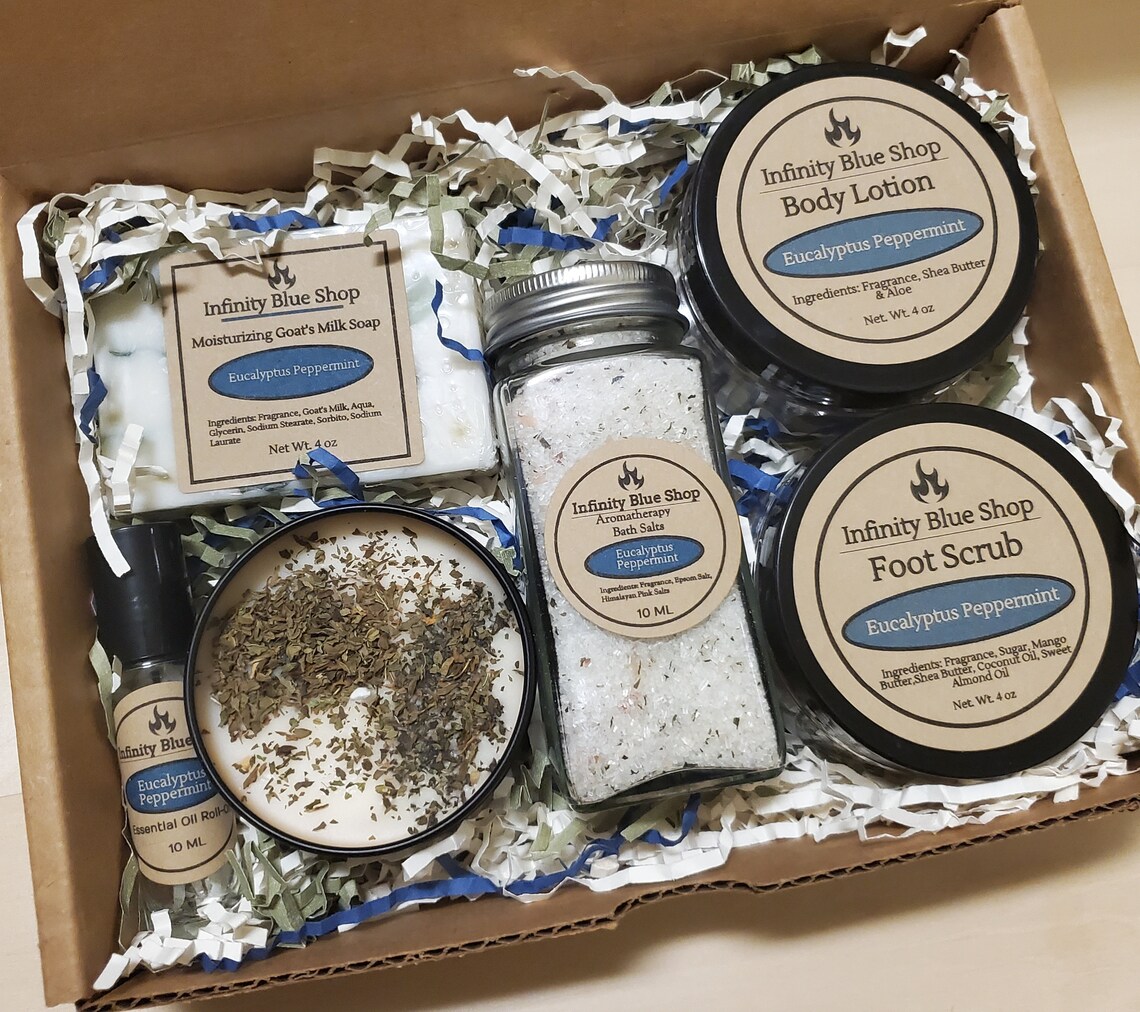 Stress Relief Gift Box Relaxation Gift Set Spa Gift Basket | Etsy