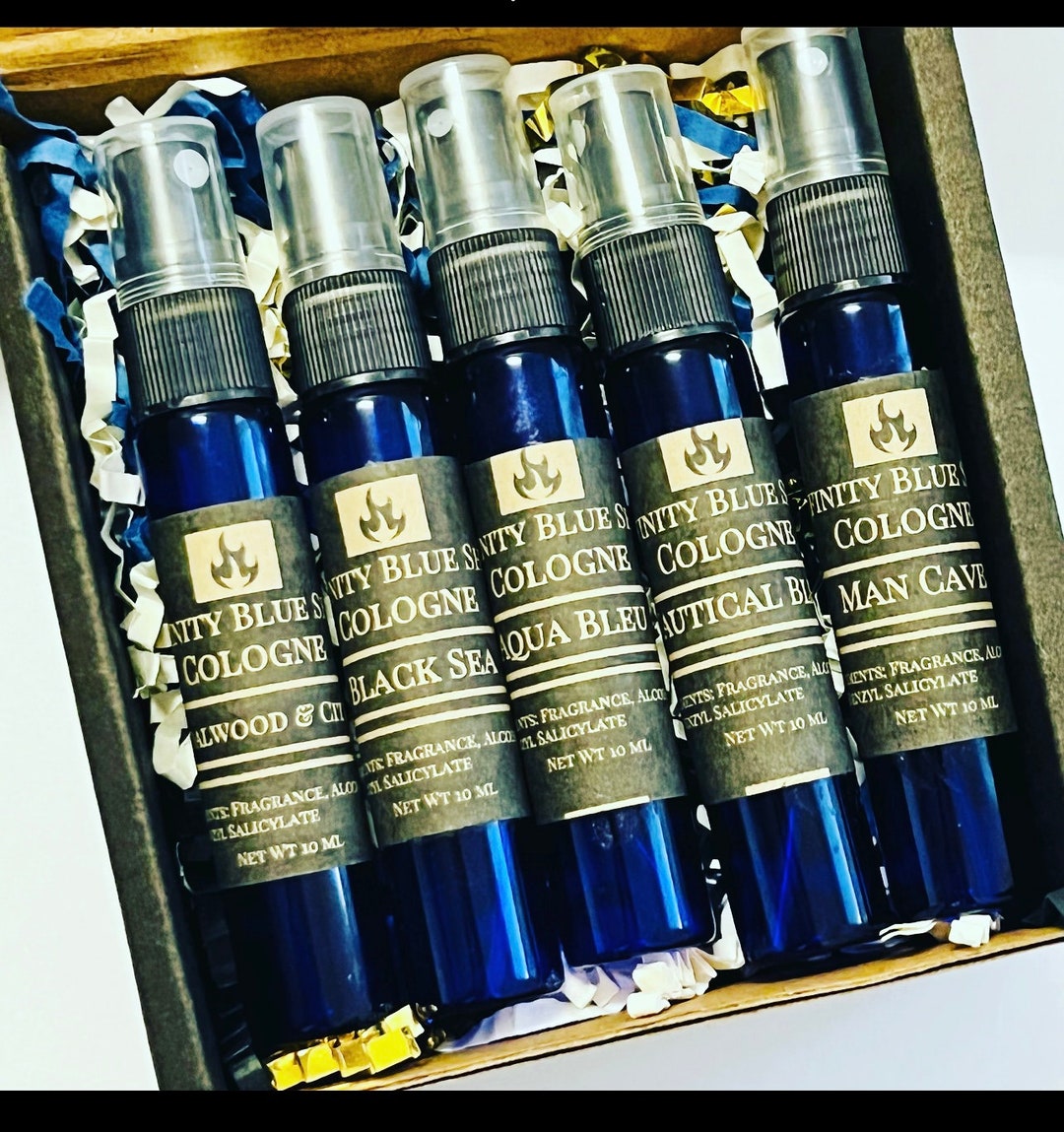 Custom Men's Cologne Set Personalized Fragrance Employee Appreciation ...