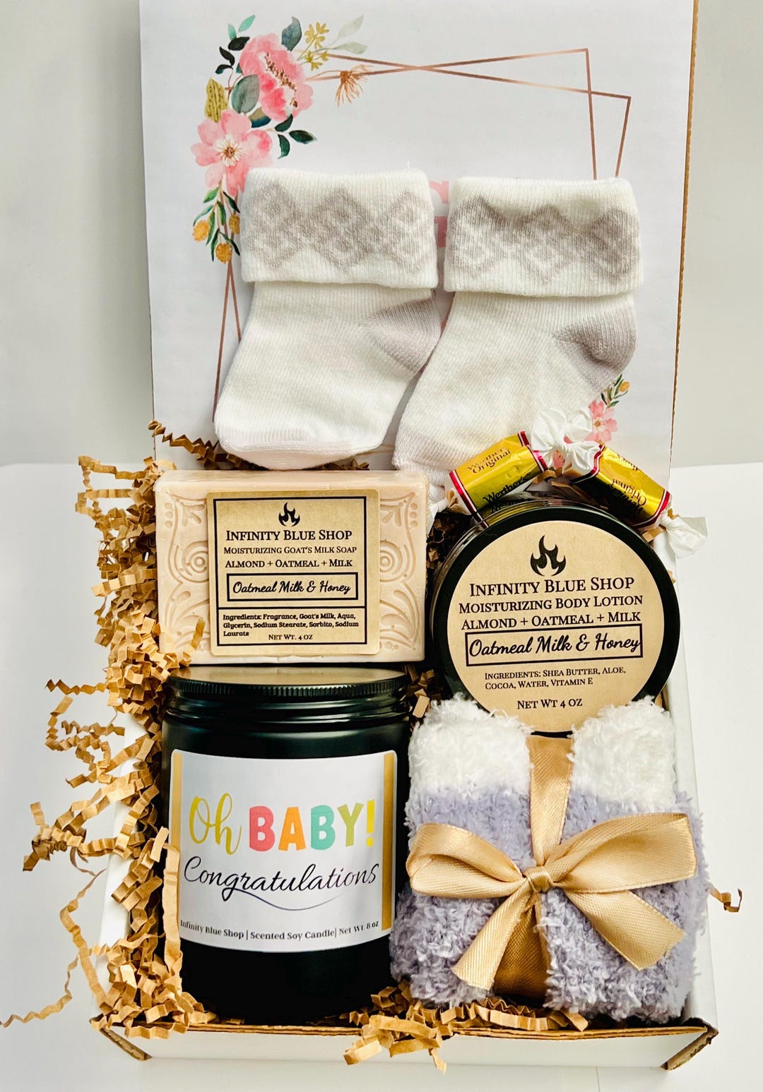 New Mom Gift Box, New Baby Gift Box, Comfy Gift for New Mom, Hyggie ...