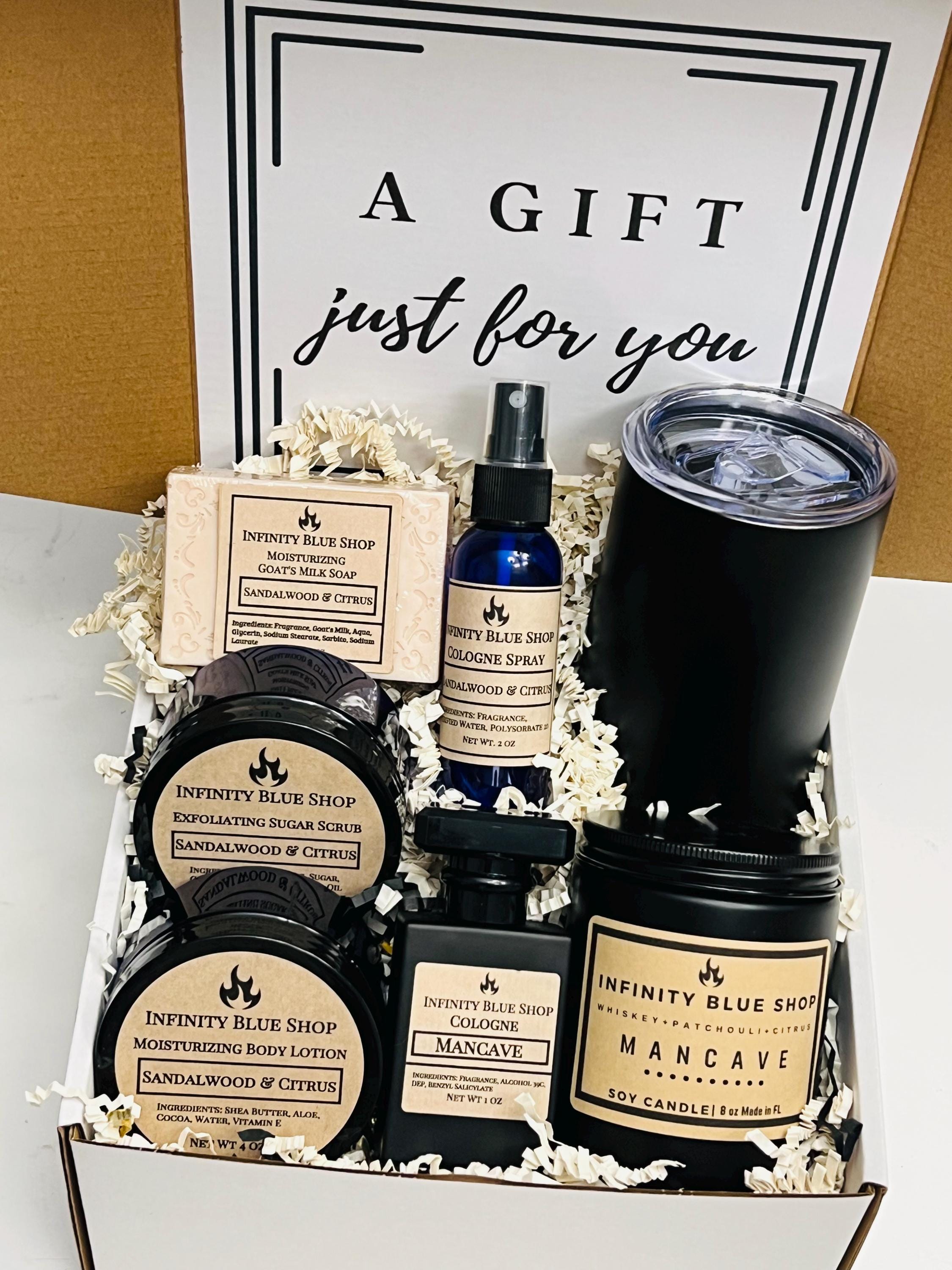 Men's Cologne Gift Set, Men's Self-care Package| Men's Gift| Men's ...