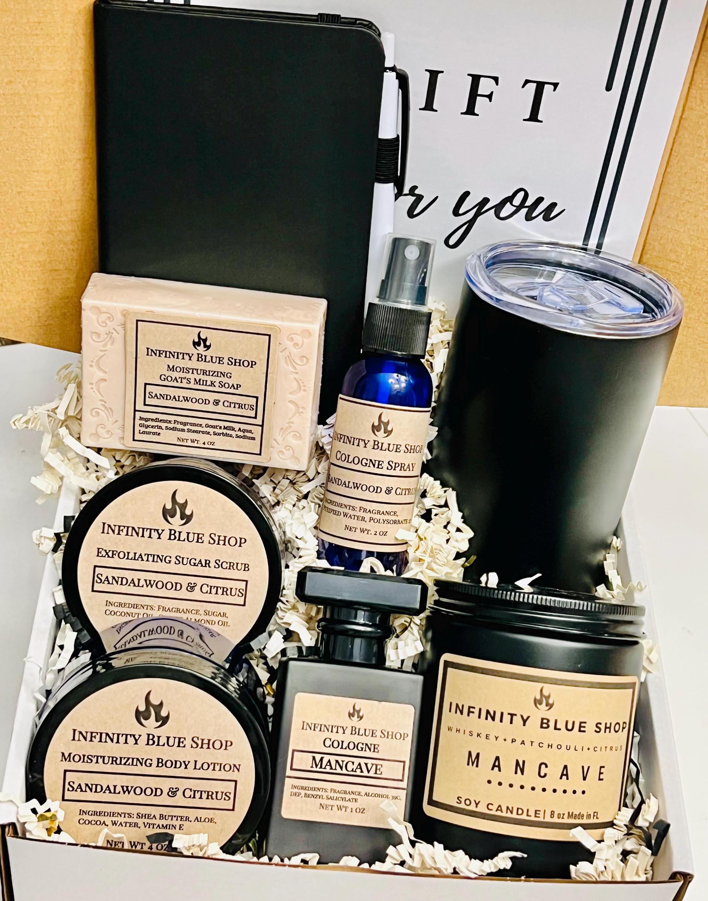 Men's Cologne Gift Set, Deluxe Men's Gift Box, Men's Holiday Gift ...
