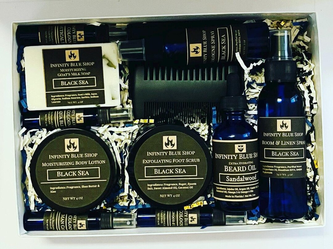 Men’s Self Care Gift Box| Great Gift Box for College| Birthday| Father ...