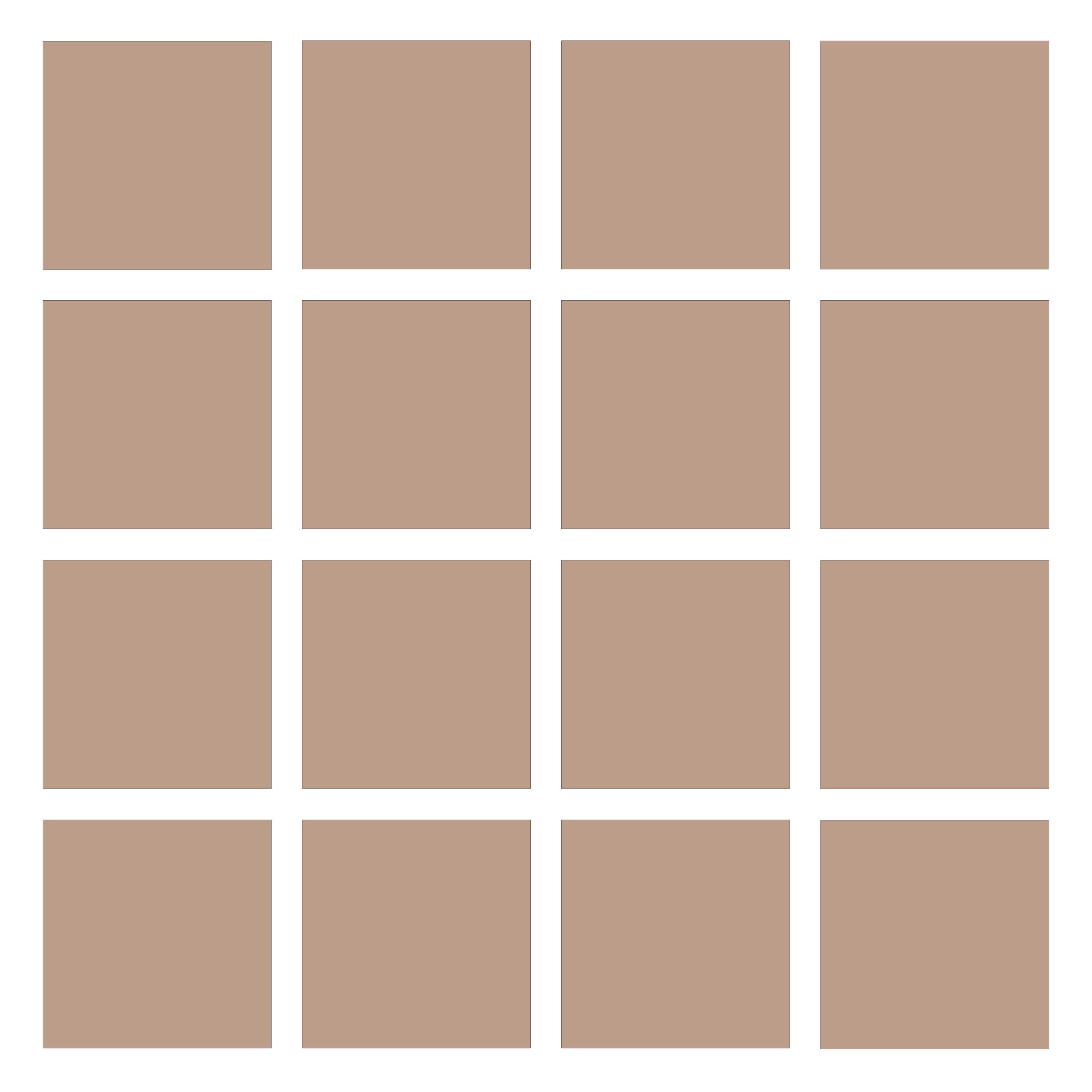 Storyboard Template | 16-image Collage | PSD Digital Download | 12x12 ...