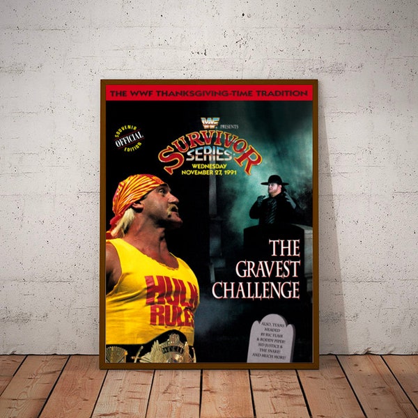 Wwf Survivor Series - Etsy