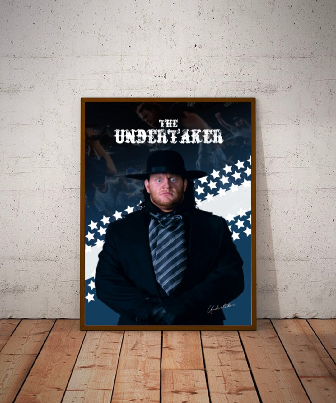 WWF Undertaker Poster A3 - Etsy