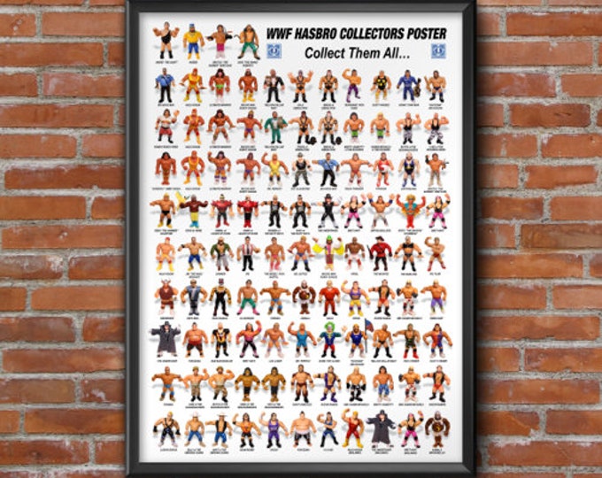 1:12 WWF Fan Art Mini Cereal Box WWF Superstars Wrestling Wrestlemania ...