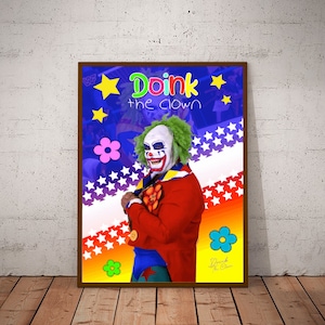 WWF Doink the Clown Poster A3 - Etsy