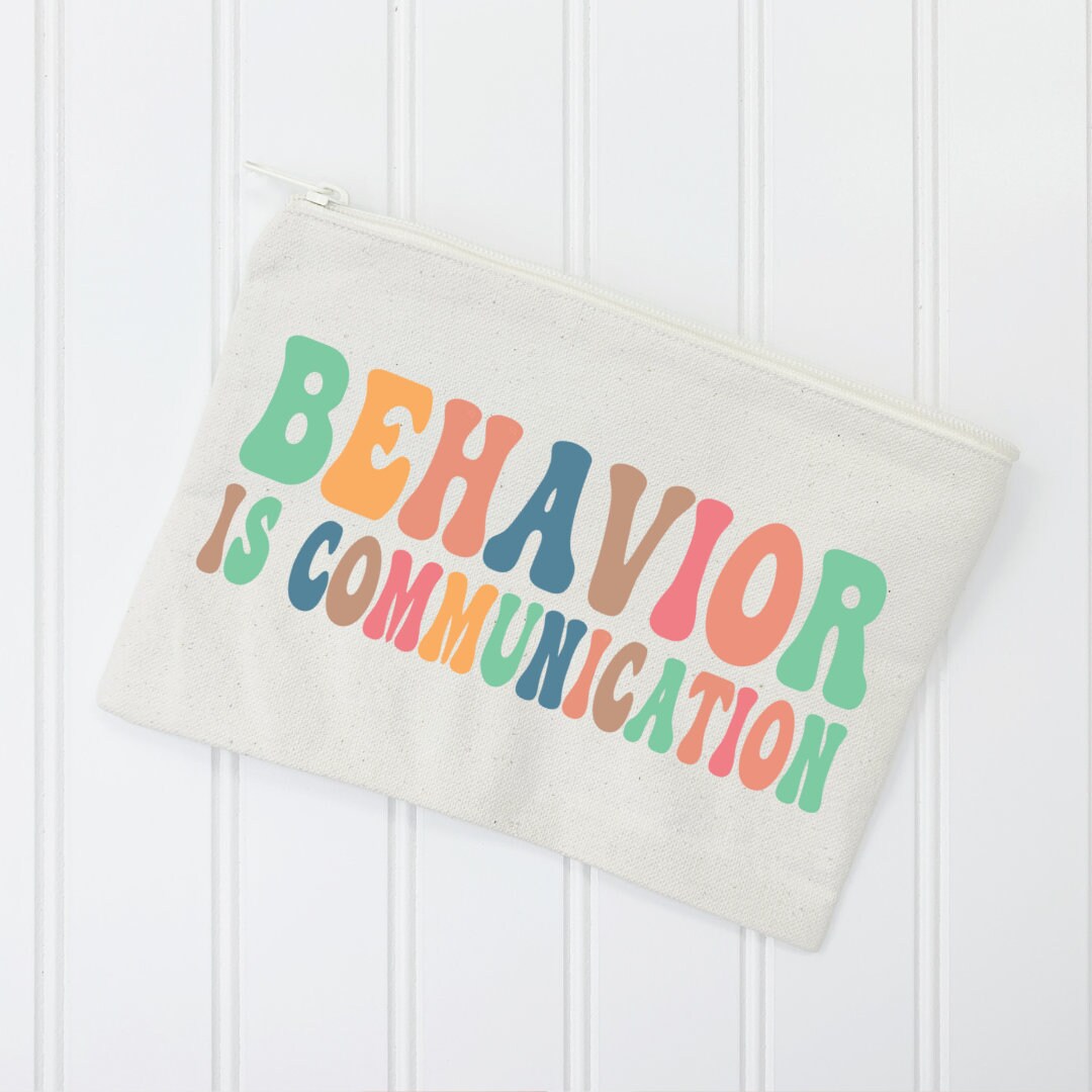 Behavior Therapy Personalized Bag RBT Gift Behavioral Cosmetic Bag ...