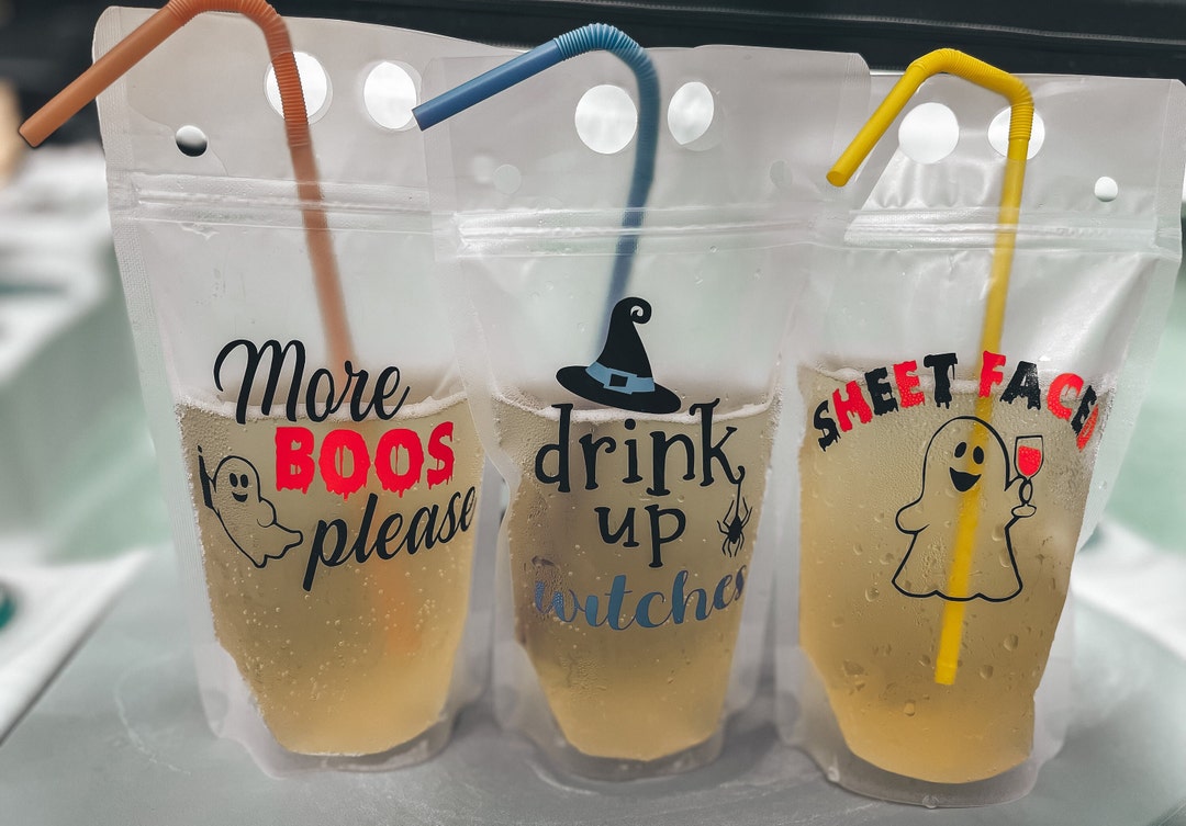 Booze Bags| Drink Pouches for Adults | Party Pouches | Personalized ...