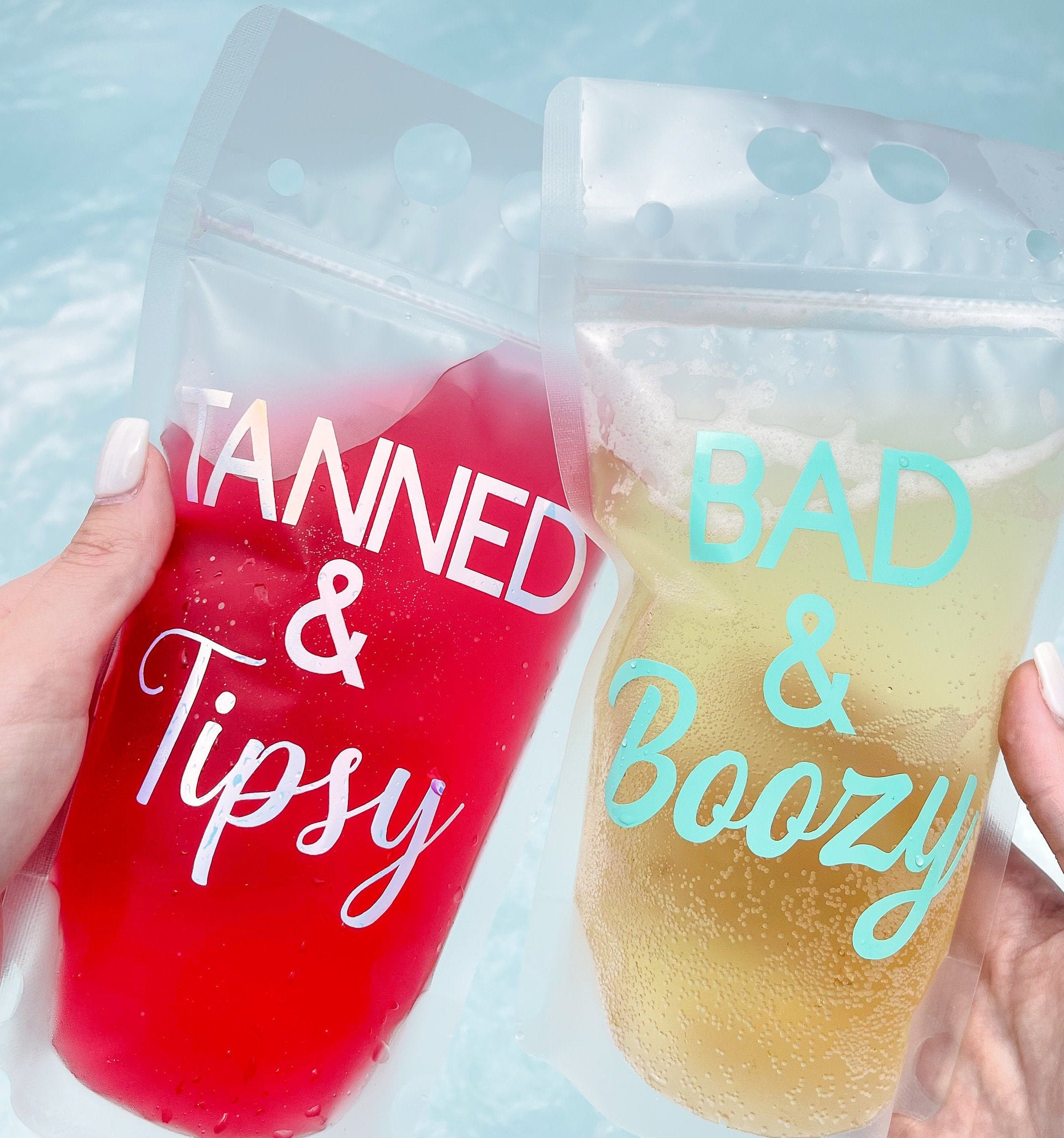 Booze Bags Drink Pouches For Adults Party Pouches | Etsy