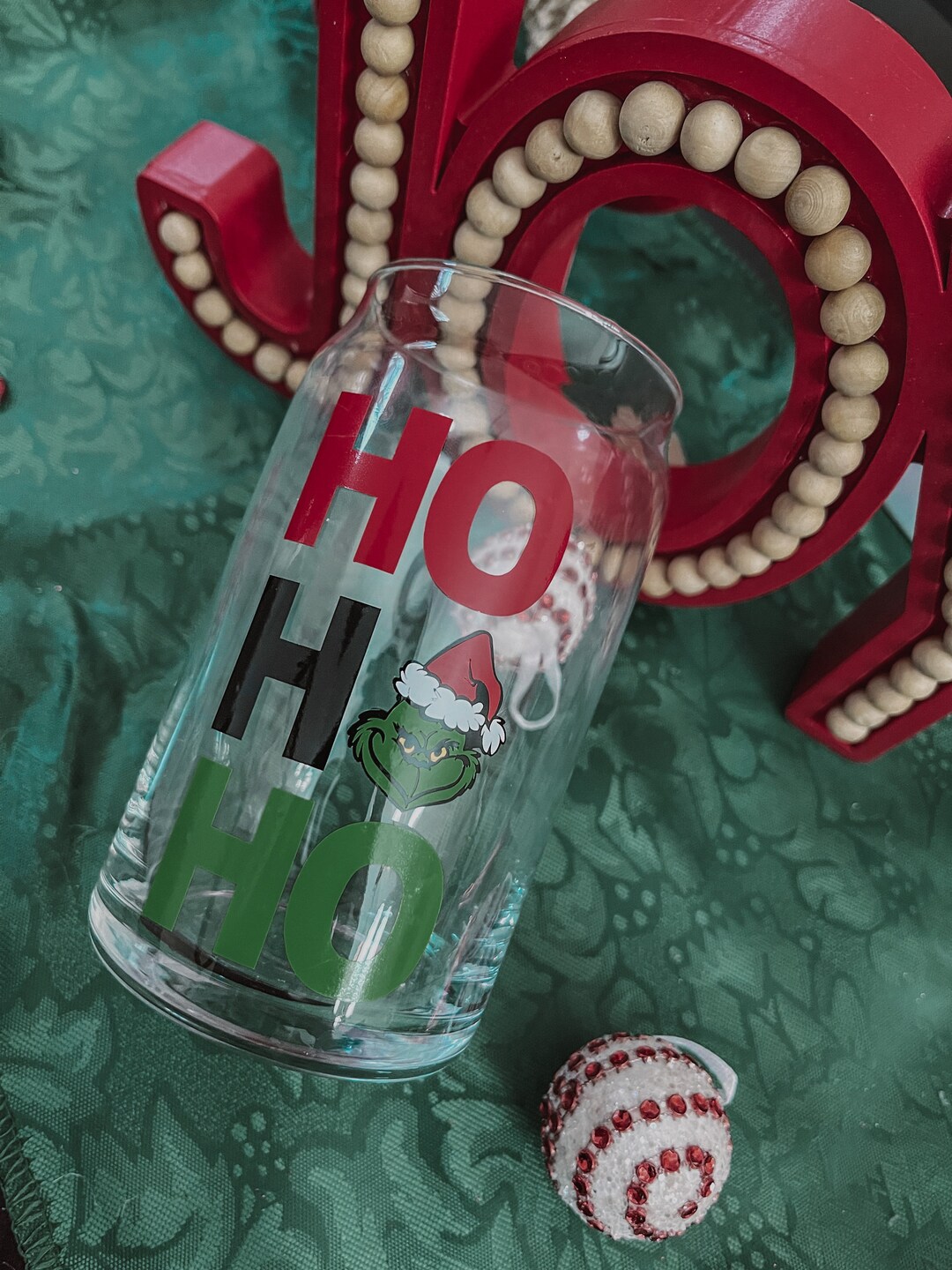 The Grinch Beer Can Glass| Grinch Coffee| Grinch Christmas Cup | Grinch ...