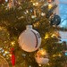 Personalized White Glass Baseball Ornament | Custom Sports Ornament ...