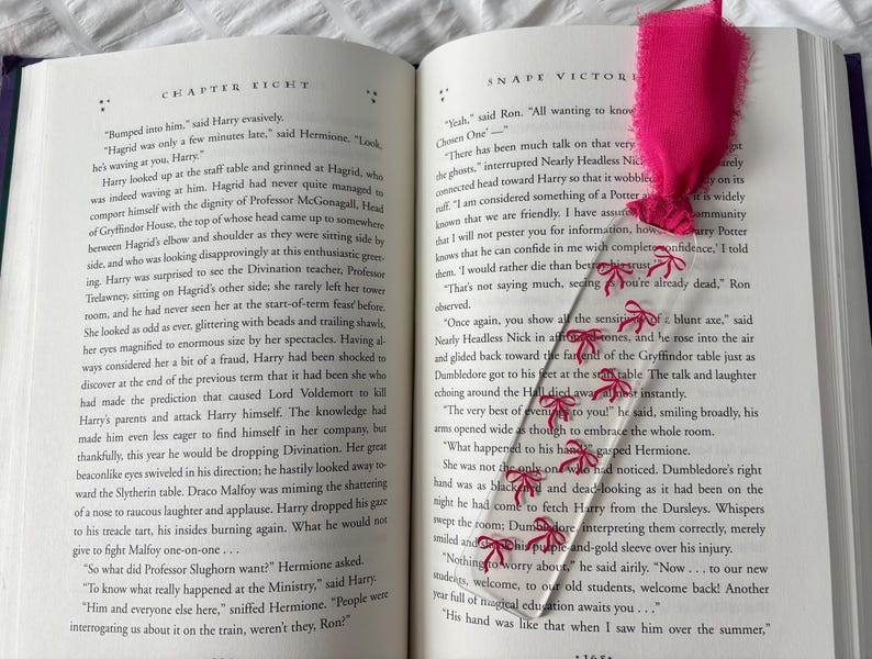 Pink Coquette Bookmark | Acrylic Bookmark | Pink Bow Bookmark | Party ...