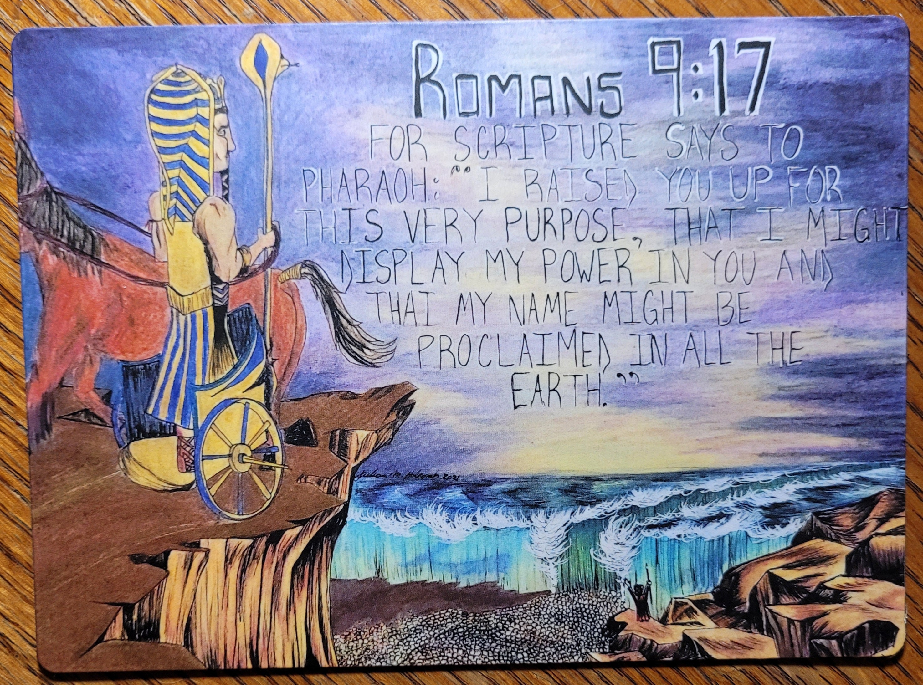 ROMANS 9:17 Decorative Magnet - Etsy