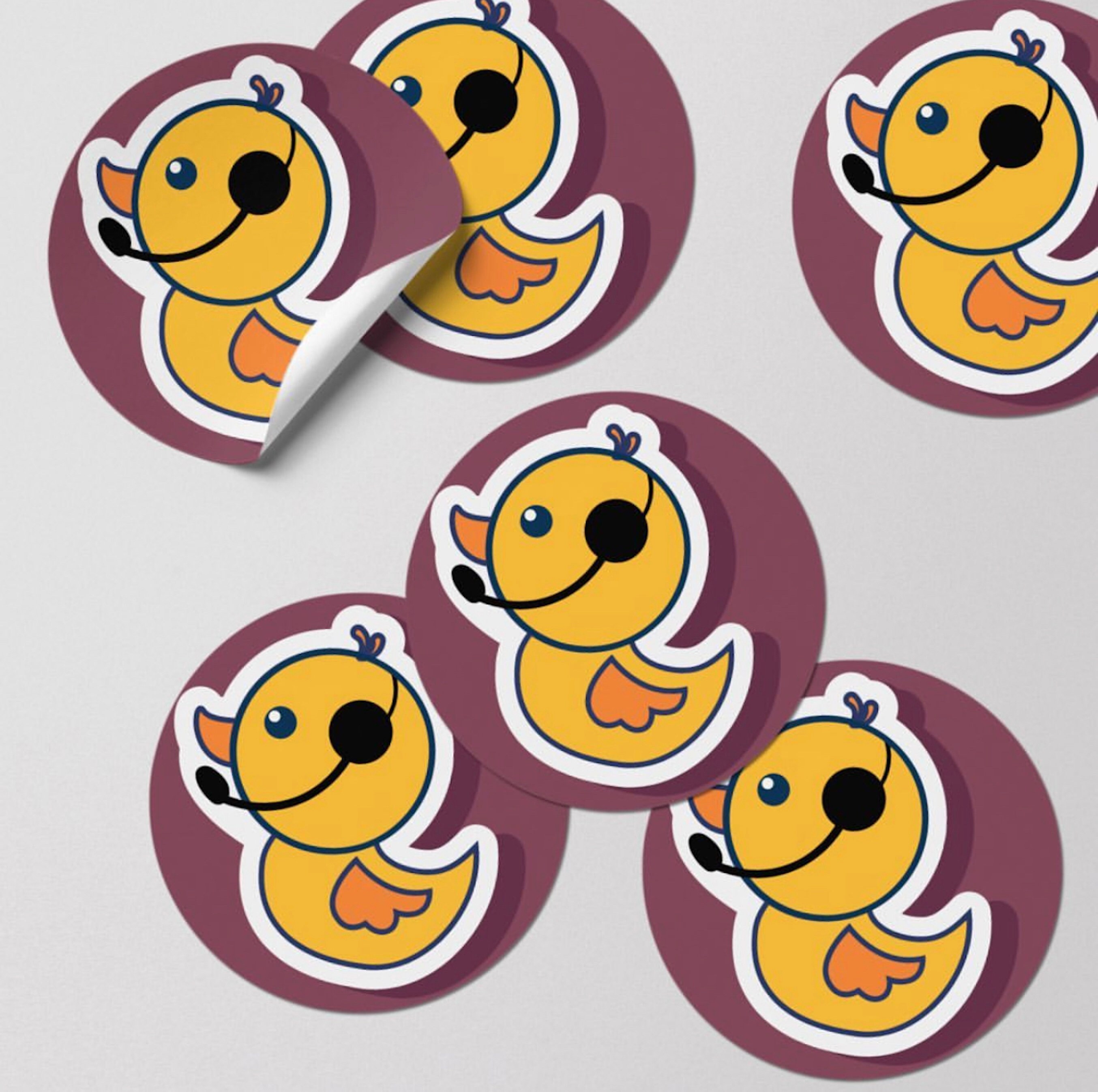 Stage Manager Duck Sticker - Etsy