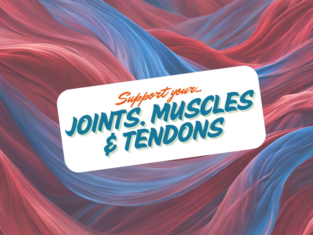 Joints, Muscles & Tendon Support Frequency Imprinted Holographic 20 ...