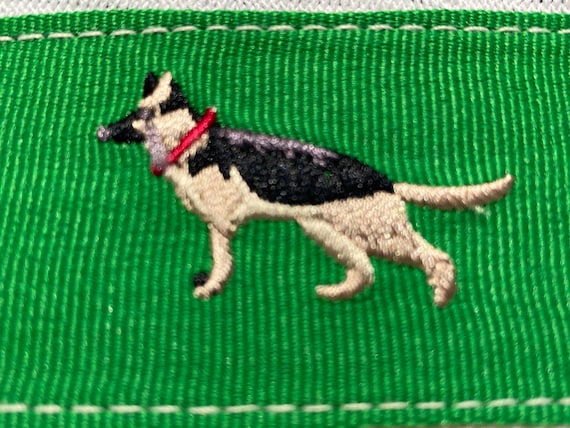 Embroidered Belt German Shepherd Belt Dog Themed Gifts Dog | Etsy India