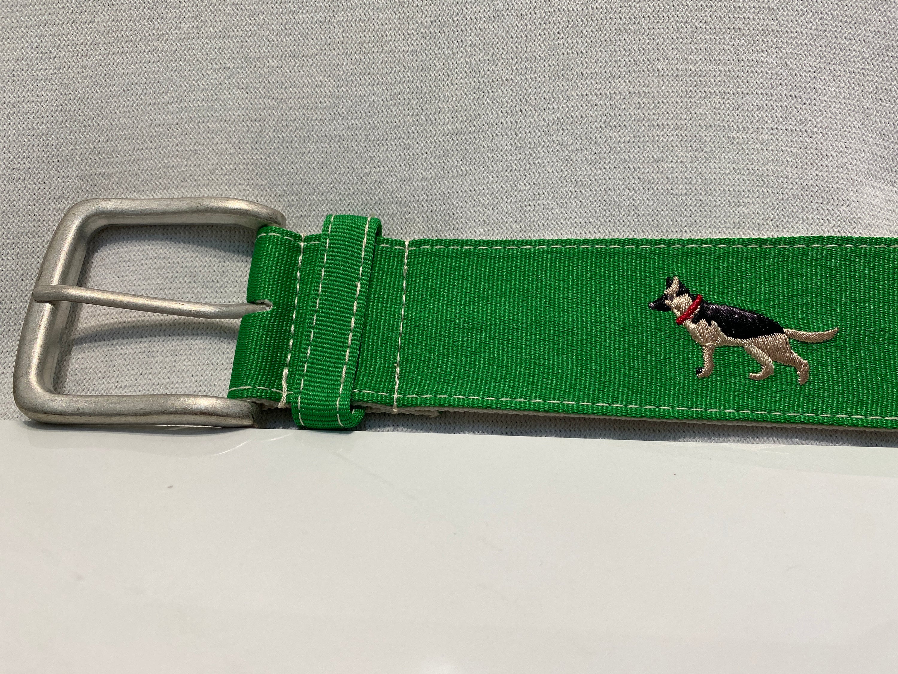 Buy Embroidered Belt, German Shepherd Belt, Dog Themed Gifts, Dog Mom ...