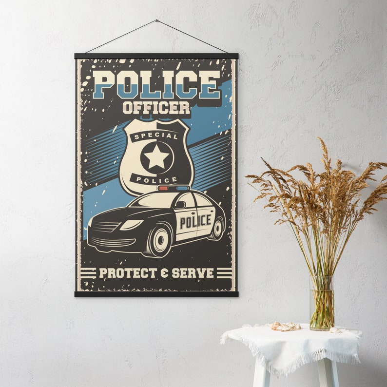 Vintage Poster of Special Police - Etsy