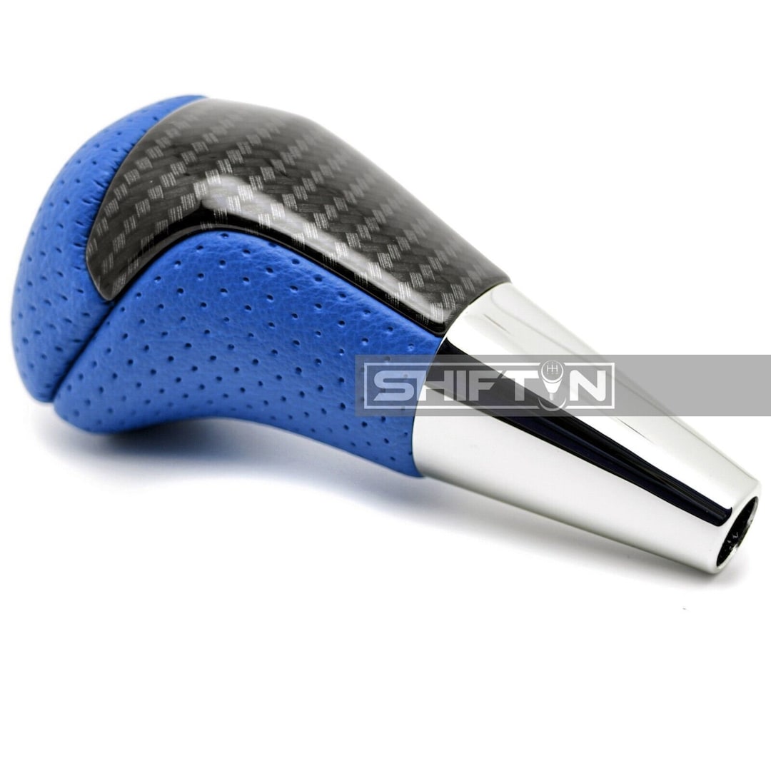 Blue & Carbon Fiber Gear Shift Knob for Toyota Tacoma 4runner Sequoia ...