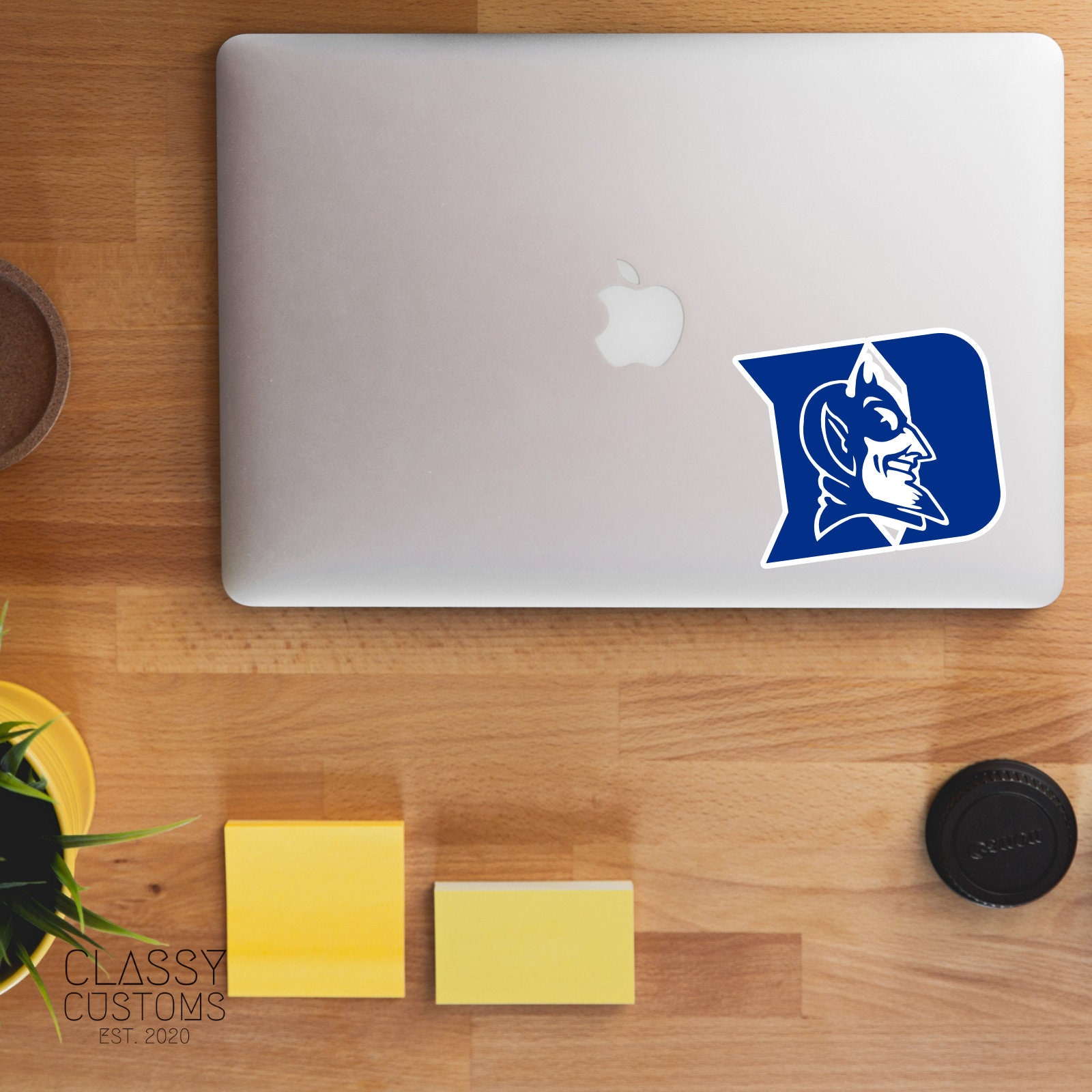 Duke Blue Devils Sticker Duke Blue Devils Athletic Logo Sticker NCAA - Etsy