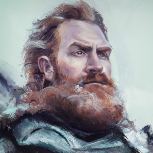 Tormund Portrait, Gingers Are Kissed by the Fire, TV Show Fan Art ...