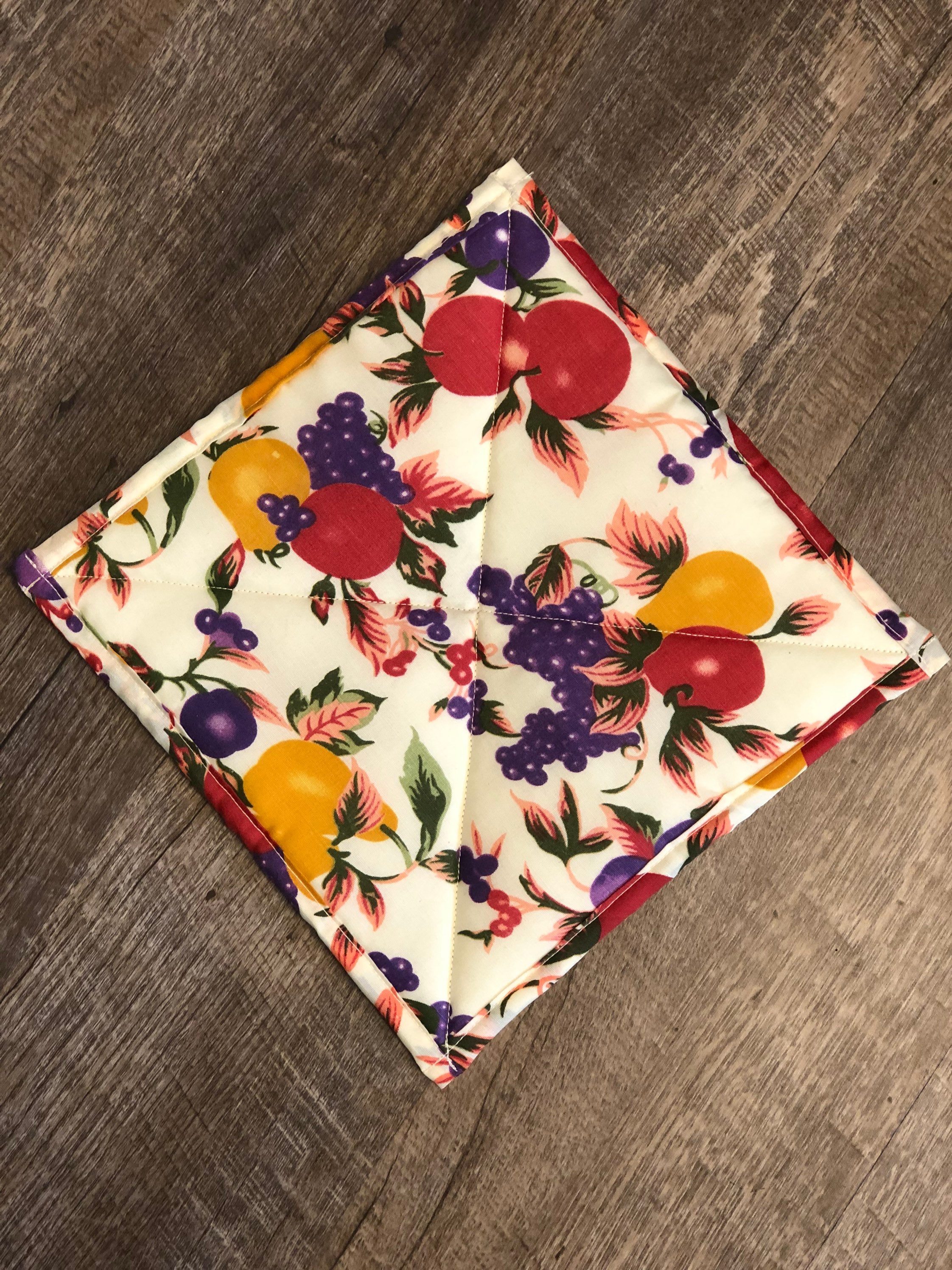 Women's Apron Kitchen Apron Country Kitchen Apron Fruit Apron FREE ...