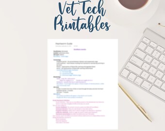 Vaccination Basics Vet Tech Study Guides Color Coded VTNE Notes - Etsy