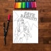 The Office Inspired Coloring Sheets Bundle - Instant Digital Download ...