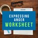 Expressing Anger Worksheet Instant Digital Download | Etsy