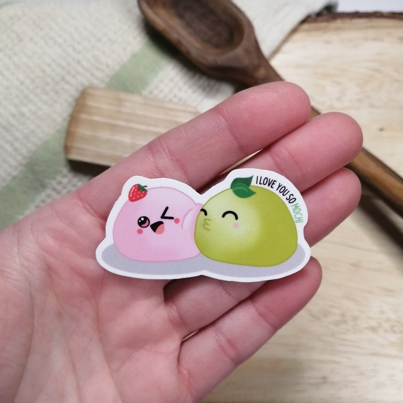Mochi Sticker - Etsy
