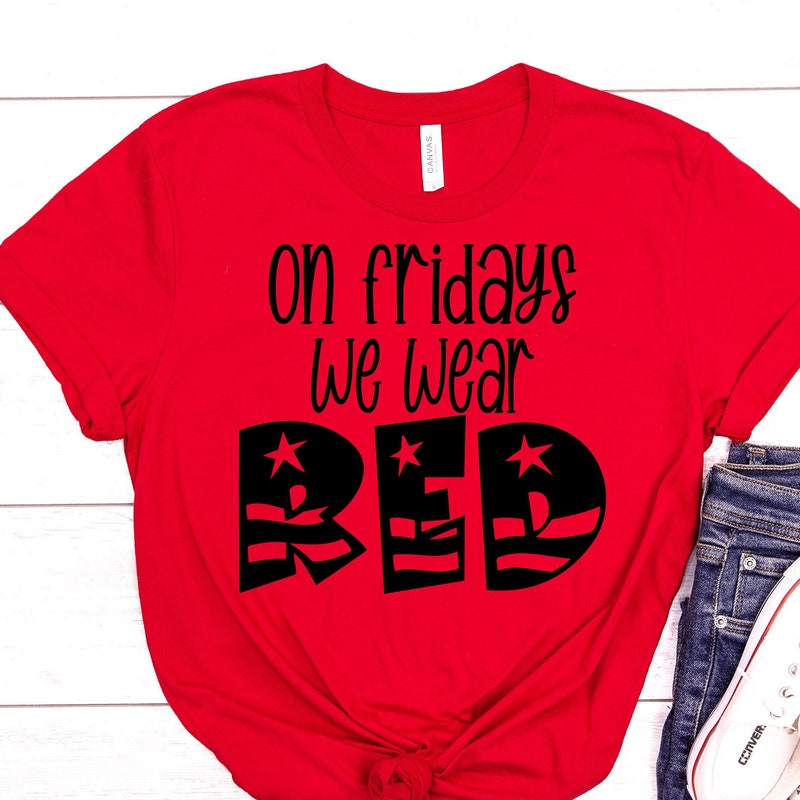 Red Friday Svg - Etsy