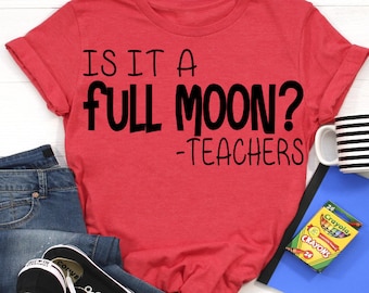 Full Moon Teacher | Etsy