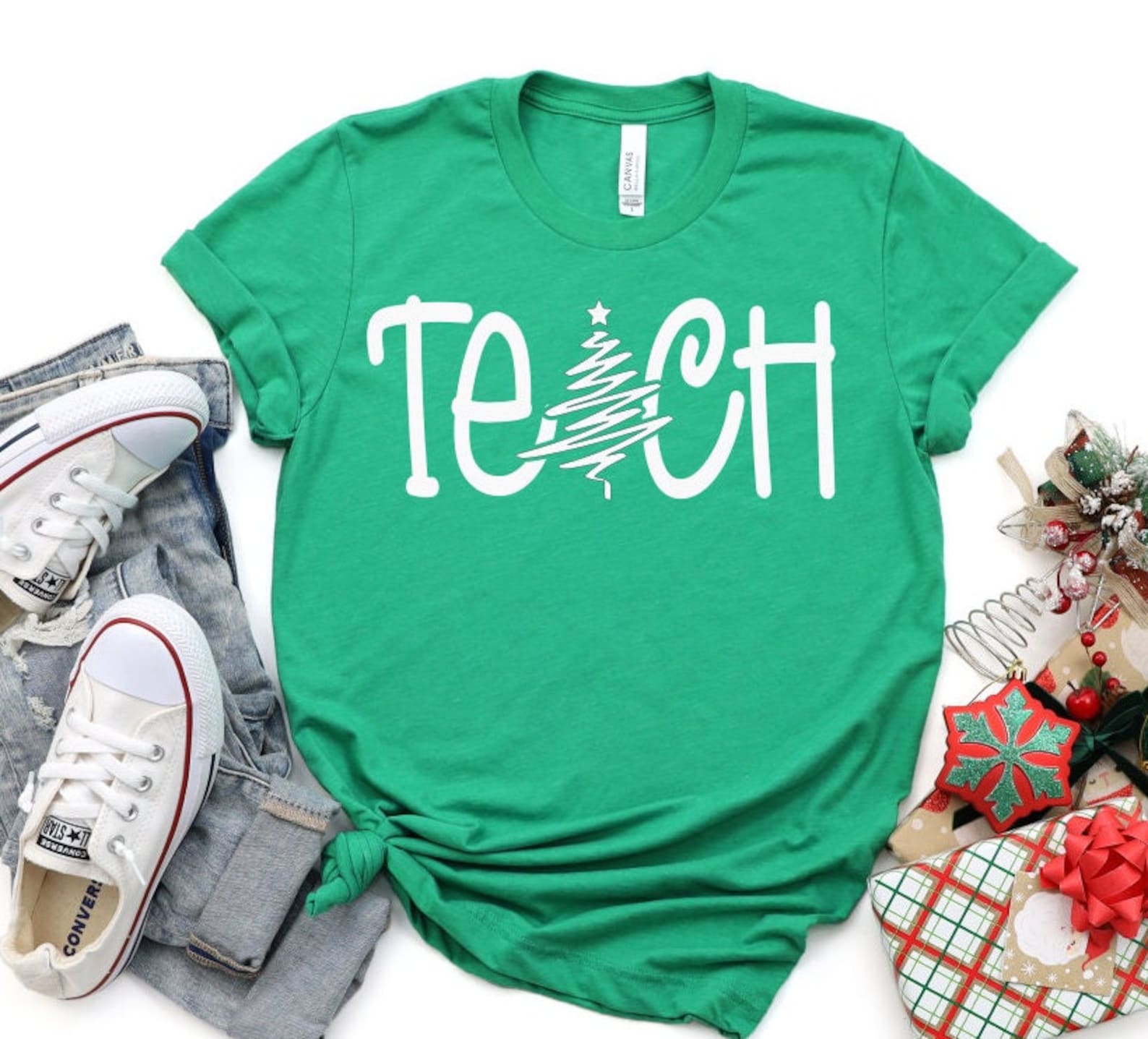 Teach Christmas SVG Merry Teacher SVG Teacher Claus SVG - Etsy