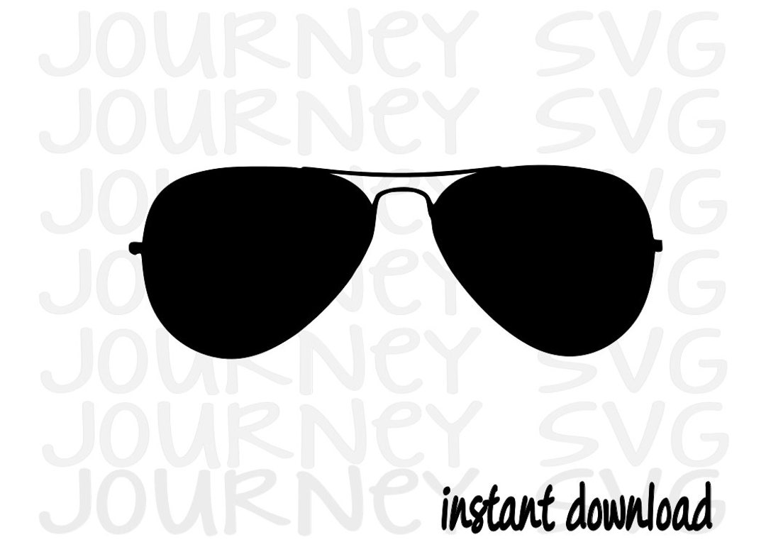 Glasses SVG File, Sunglasses SVG, Aviator Glasses - Etsy
