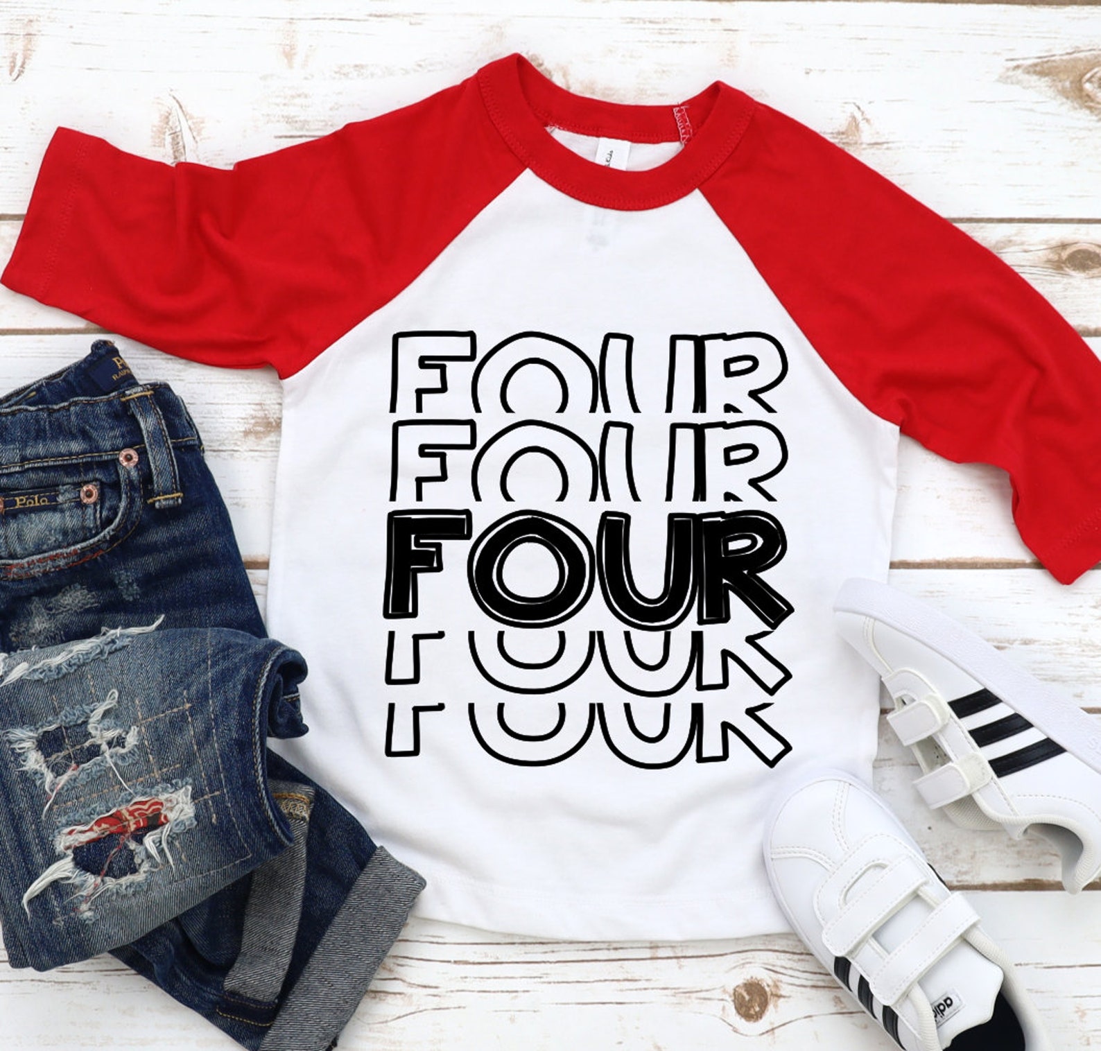 Fourth Birthday SVG Child's Birthday SVG Kid's - Etsy