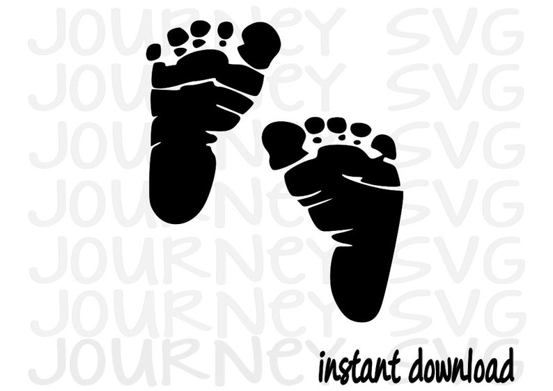 Baby Feet SVG, Baby SVG - Etsy